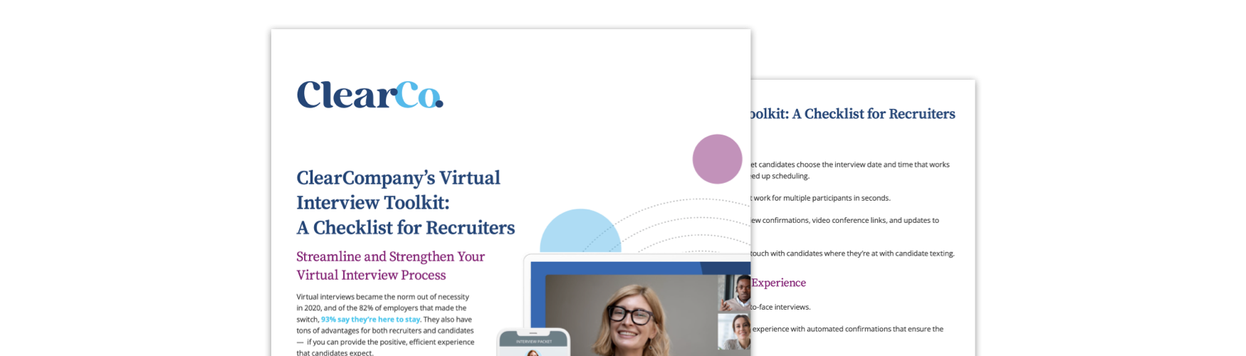 The Virtual Interview Toolkit Recruiters Need | ClearComapny